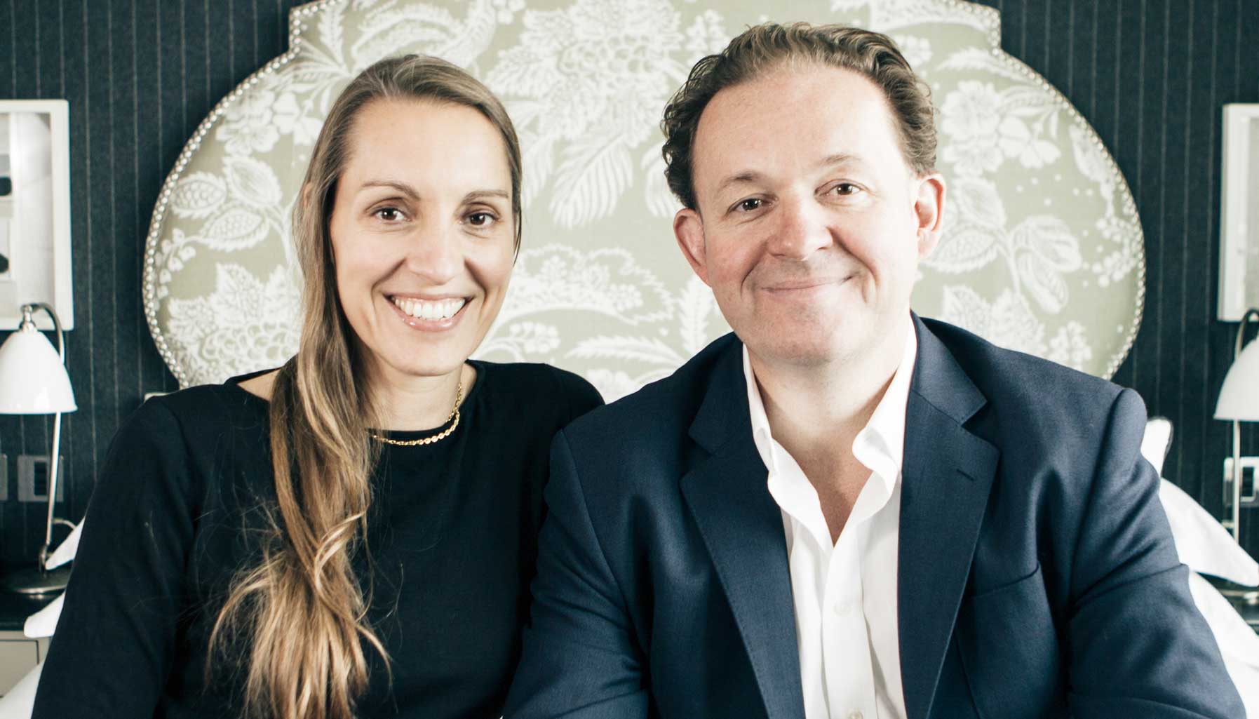 James and Tamara Lohan of Mr & Mrs Smith