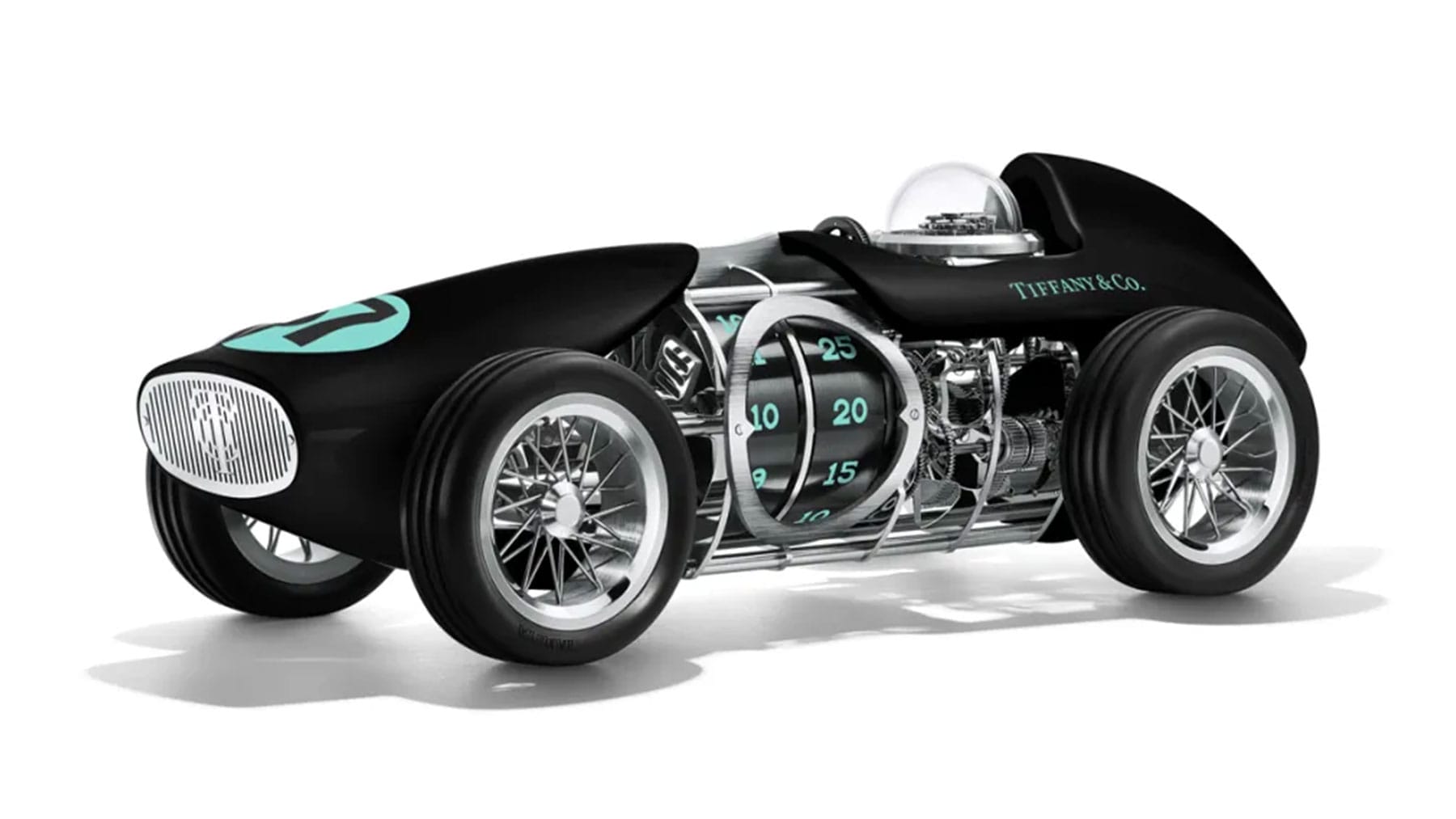 Tiffany's Unveils New Editions of Its Race Car and Airplane Clocks ...
